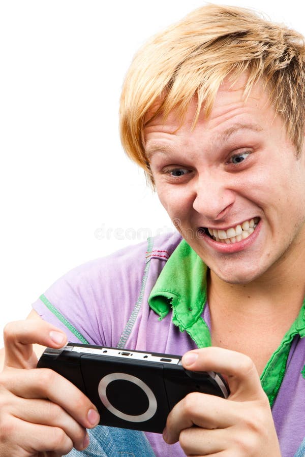 Happy Gaming stock image. Image of mobility, human, excitement - 16561075
