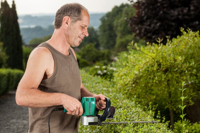 Happy gardener stock photo. Image of country, gardening - 32920042