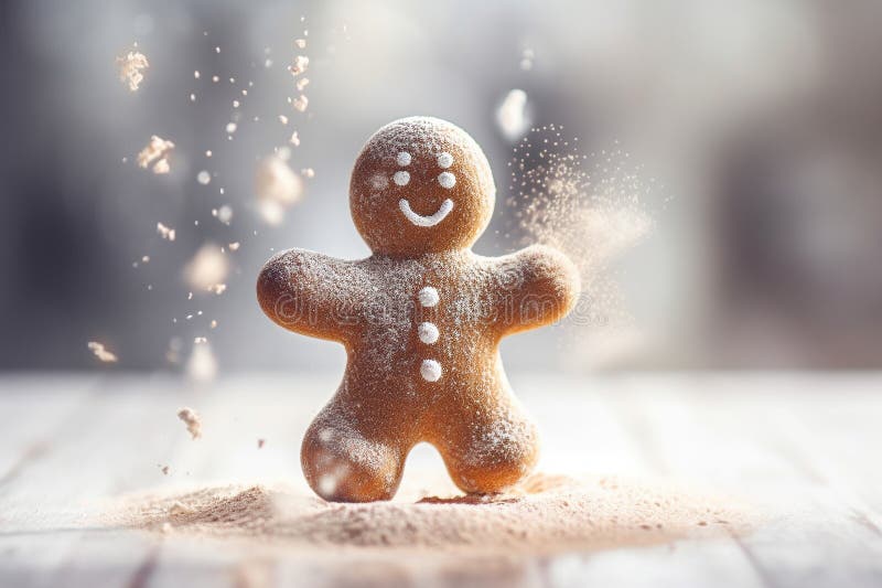 Dancing Gingerbread Man Stock Illustrations – 142 Dancing Gingerbread ...