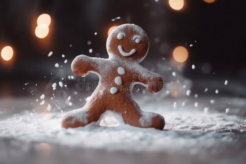 Dancing Gingerbread Man Stock Illustrations – 142 Dancing Gingerbread ...