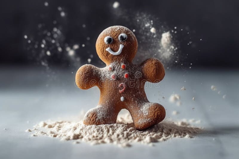 Dancing Gingerbread Man Stock Illustrations – 142 Dancing Gingerbread ...