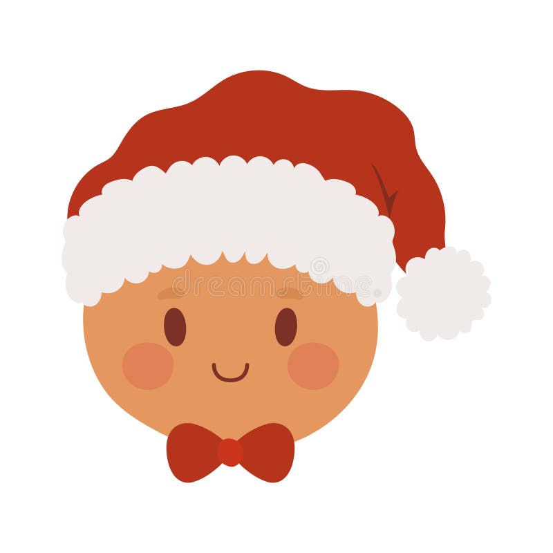 Happy gingerbread man stock vector. Illustration of face - 235519076