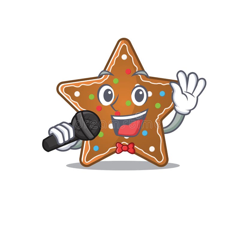 Happy Gingerbread man. stock vector. Illustration of celebrate - 61851809