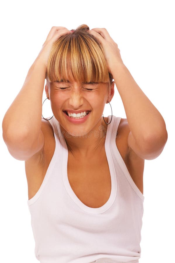 Happy girl stock photo. Image of model, friendly, attractive - 15797802