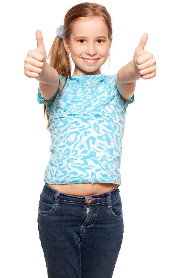 Well Done stock photo. Image of thumb, smile, smiling - 3145462