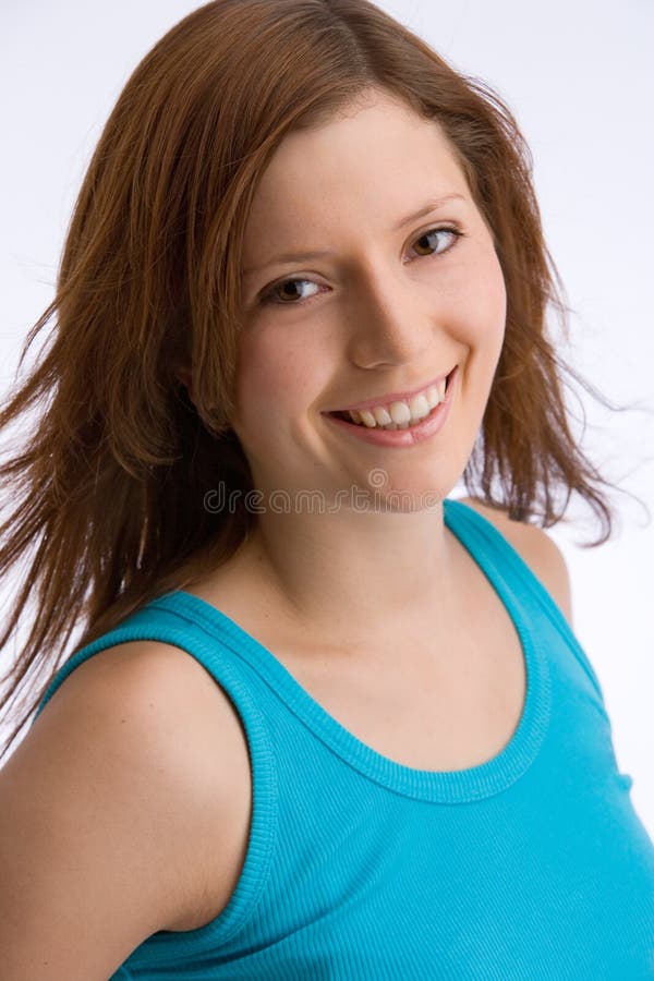 Happy girl stock image. Image of girl, clothing, laughing - 2793773