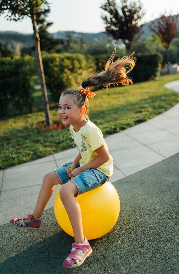 181 Girl Hopper Ball Stock Photos - Free & Royalty-Free Stock Photos ...