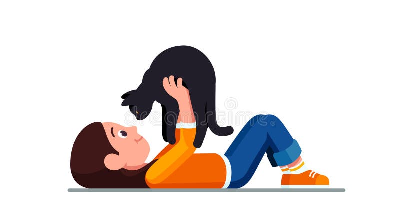 Above Cat Stock Illustrations – 452 Above Cat Stock Illustrations ...
