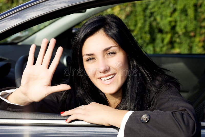 1,220 Girl Waving Car Stock Photos - Free & Royalty-Free Stock Photos ...