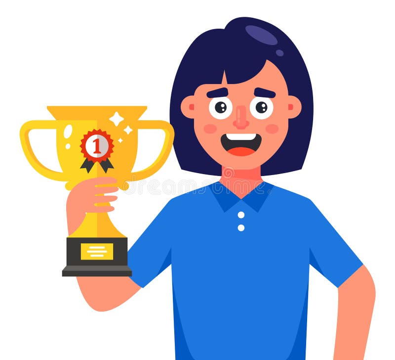 Winner Girl Stock Illustrations – 10,635 Winner Girl Stock ...