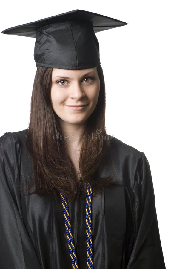 Happy Graduate stock photo. Image of youth, smiling, gown - 14685082