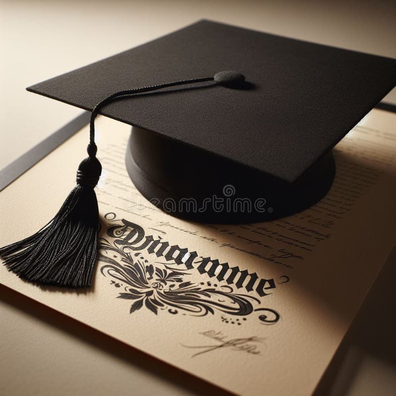 Happy Graduation Day stock illustration. Illustration of celebration ...