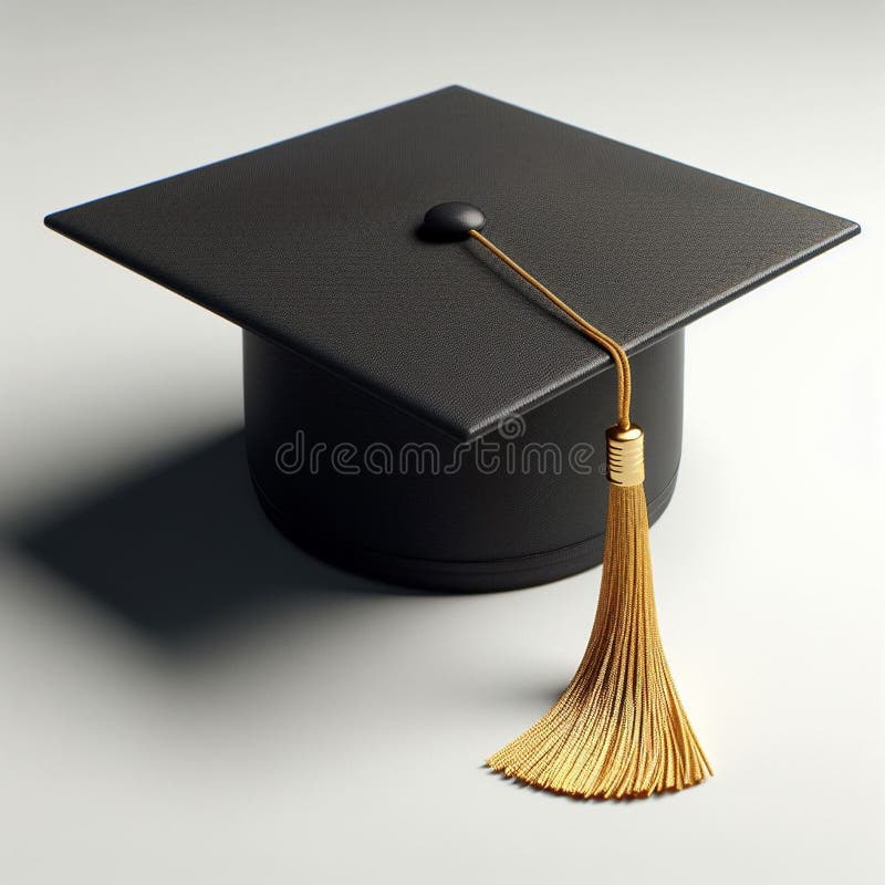 Happy Graduation Day stock illustration. Illustration of student ...