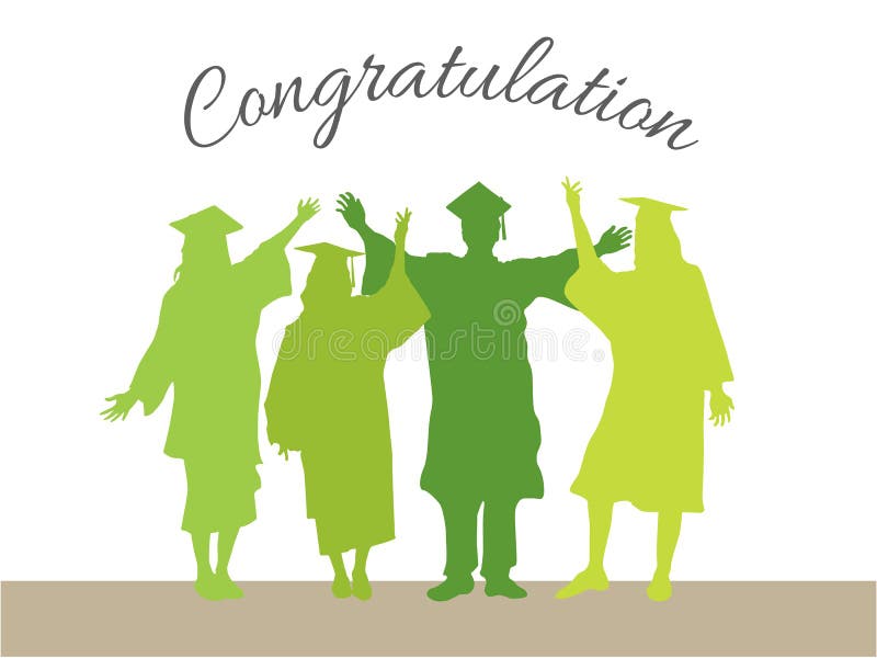 Happy Graduation day stock vector. Illustration of design - 191468244