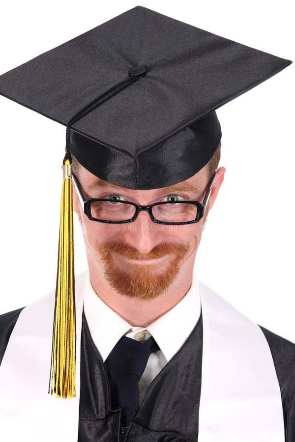 Happy Graduation a Young Man Stock Photo - Image of close, people: 7700622