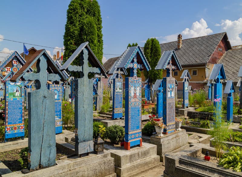The Happy Graveyard editorial photography. Image of church - 144113252