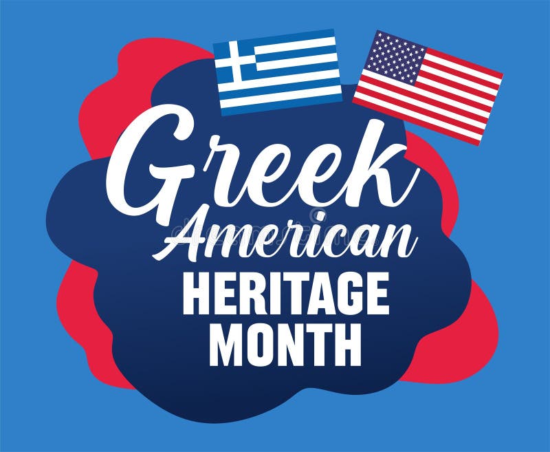Happy Greek American Heritage Month Vector Stock Illustrations – 18 ...