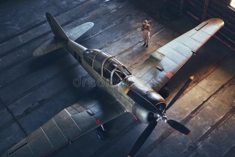 Happy Ground Crew Prepared Private Light Plane YAK-52 for Take Off ...