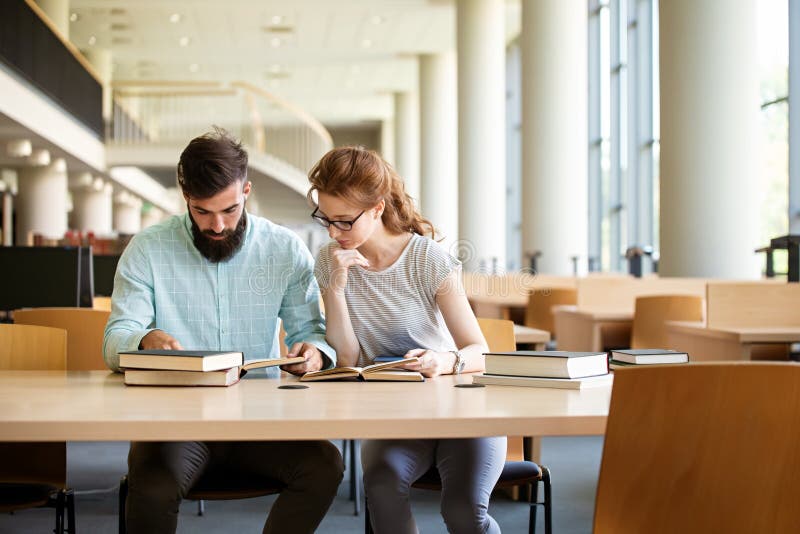 Happy Group of Success Students Studying and Working Together in a ...