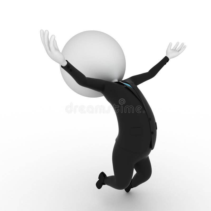 Happy guy stock illustration. Illustration of graphic - 19132735
