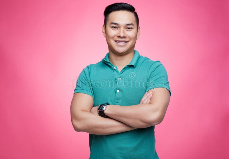 Happy guy stock image. Image of isolate, confident, joyful - 45159009