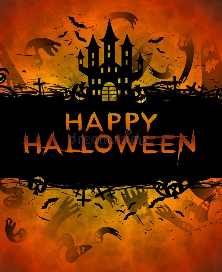 Happy Halloween Ribbon Stock Illustrations – 3,258 Happy Halloween ...