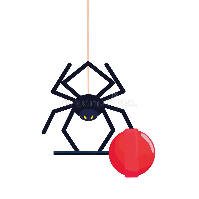 Happy Halloween Celebration Stock Vector - Illustration of spider ...