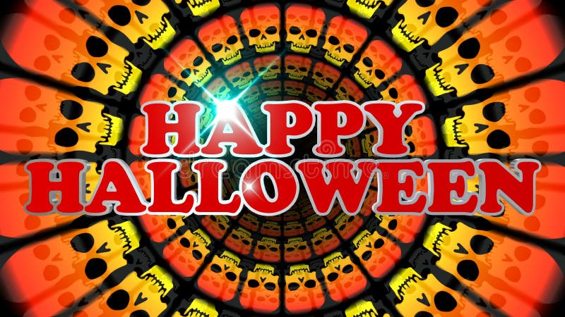 Happy Halloween Loop Animation Stock Video - Video of halloween, dusk ...