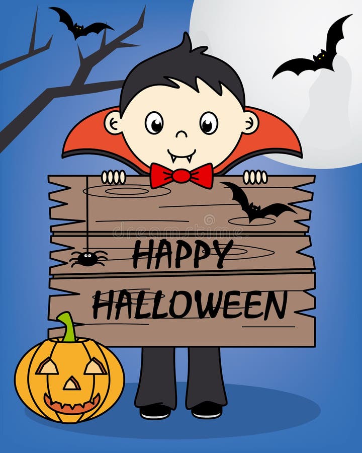 Happy halloween stock vector. Illustration of people - 60263351