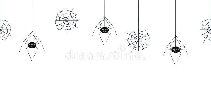 Spider Hanging Web Transparent Stock Illustrations – 380 Spider Hanging ...
