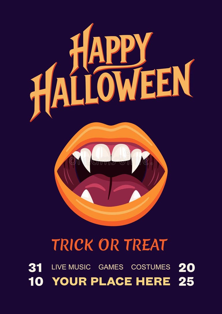 Happy Halloween Vampire Stock Illustrations – 26,838 Happy Halloween ...