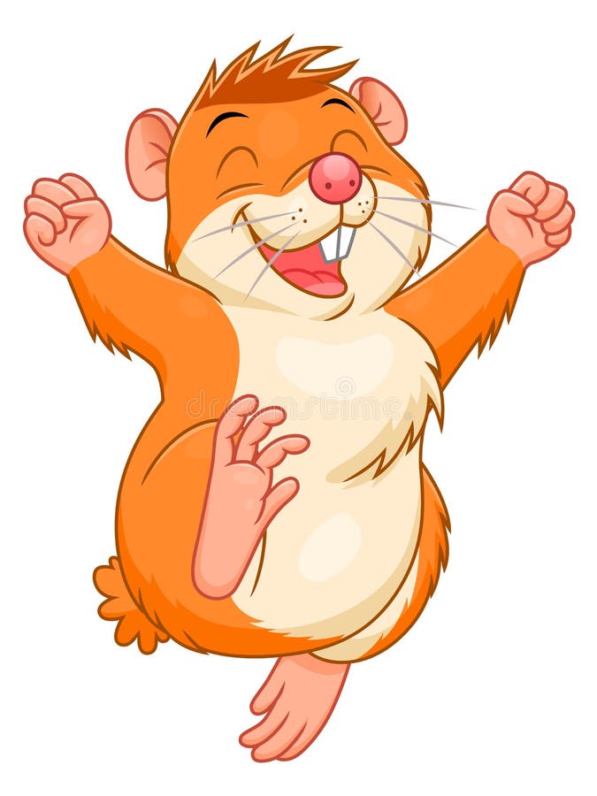Hamster stock illustration. Illustration of cartoon, clipart - 19205564