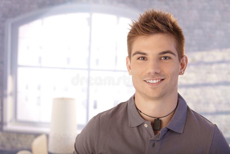 Happy handsome boy stock image. Image of good, american - 23993161