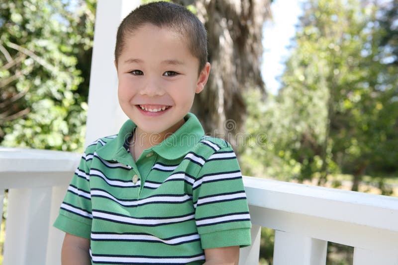Happy Healthy Boy stock image. Image of nature, trendy - 4934691