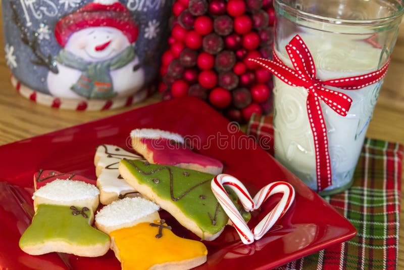 Happy Holiday Cookies stock image. Image of frosting - 37749193