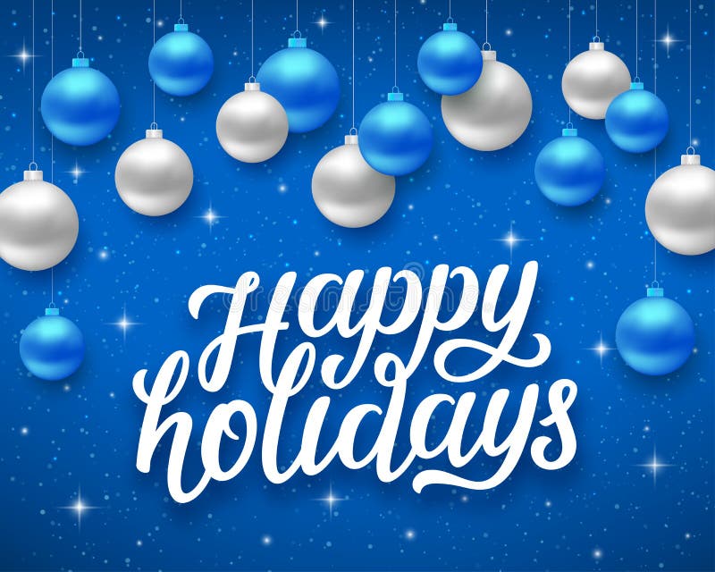 Happy Holidays Script Stock Illustrations – 6,196 Happy Holidays Script ...