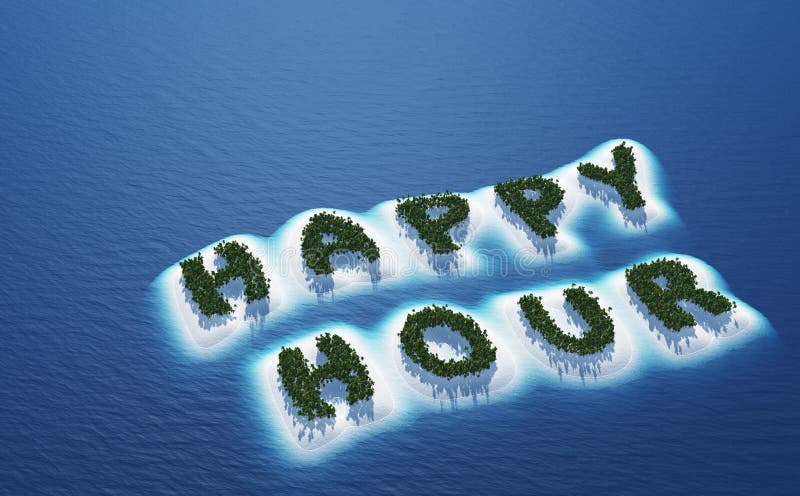 Happy hour concept stock photo. Image of cocktail, text - 30426988