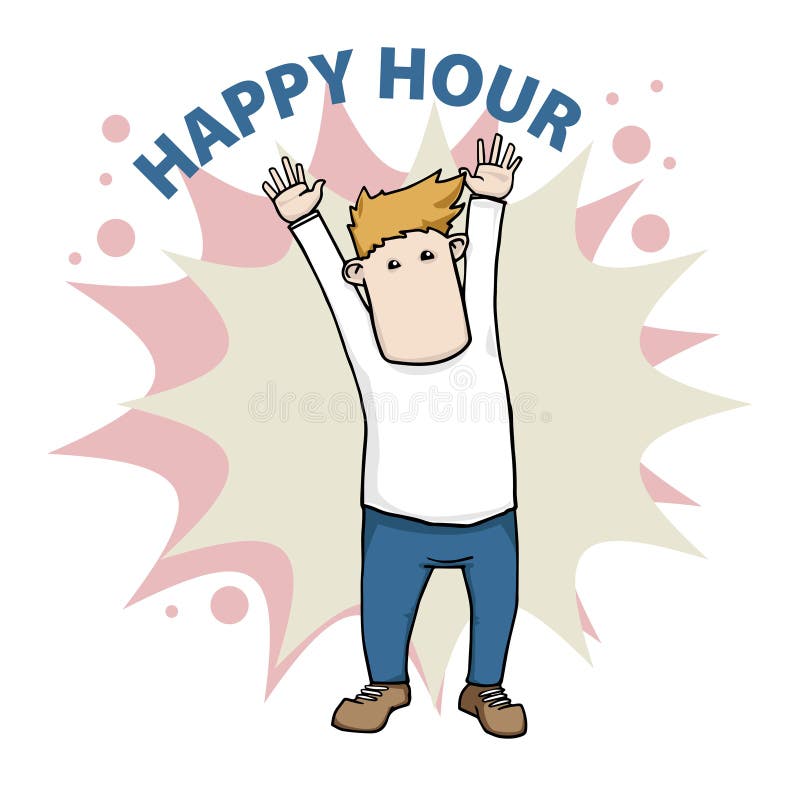 Happy Hour Young Stock Illustrations – 812 Happy Hour Young Stock ...