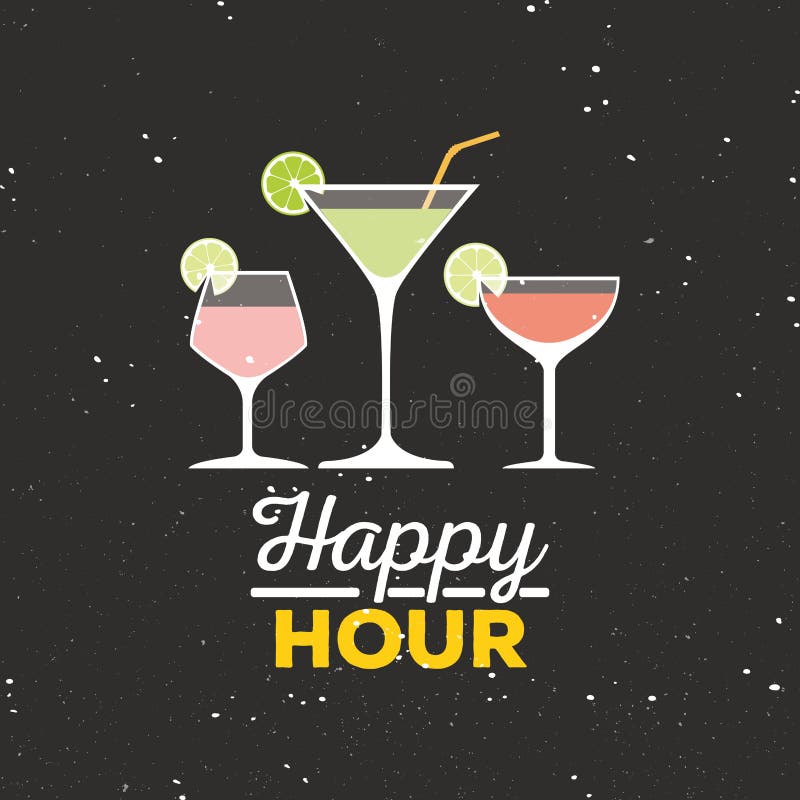 Happy Hour Clipart Stock Illustrations – 539 Happy Hour Clipart Stock ...