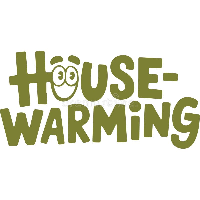 Happy Housewarming Party Invitation Design Stock Vector - Illustration ...