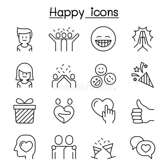 Happy Icon Stock Illustrations – 2,296,167 Happy Icon Stock ...