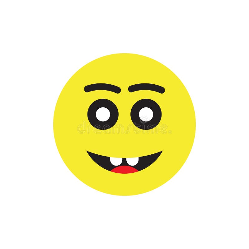 Happy Icon Vector Sign and Symbol Isolated on White Background, Happy ...