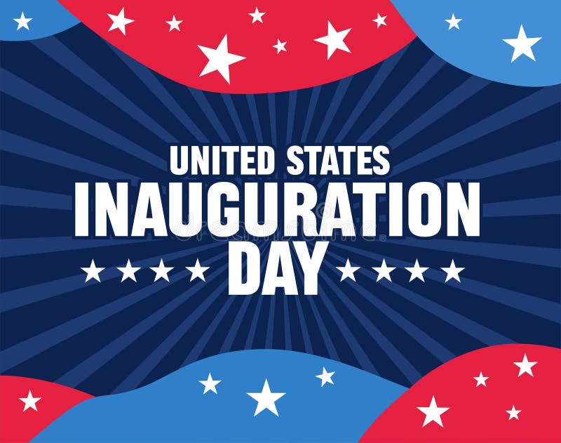 Happy Inauguration Day United States Stock Illustration - Illustration ...