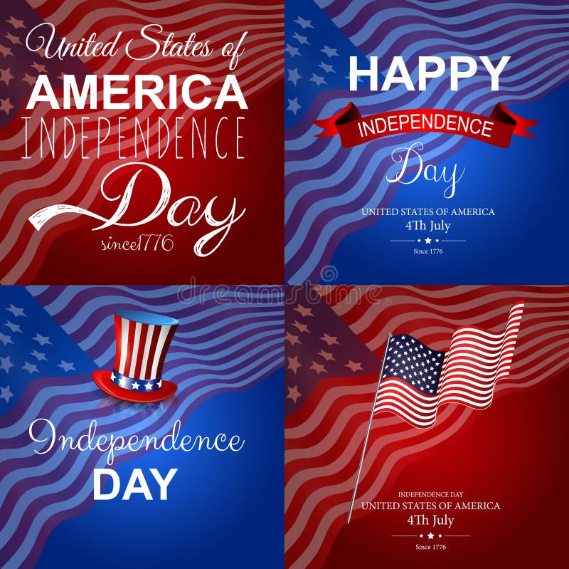 Happy Independence day stock vector. Illustration of american - 73205025