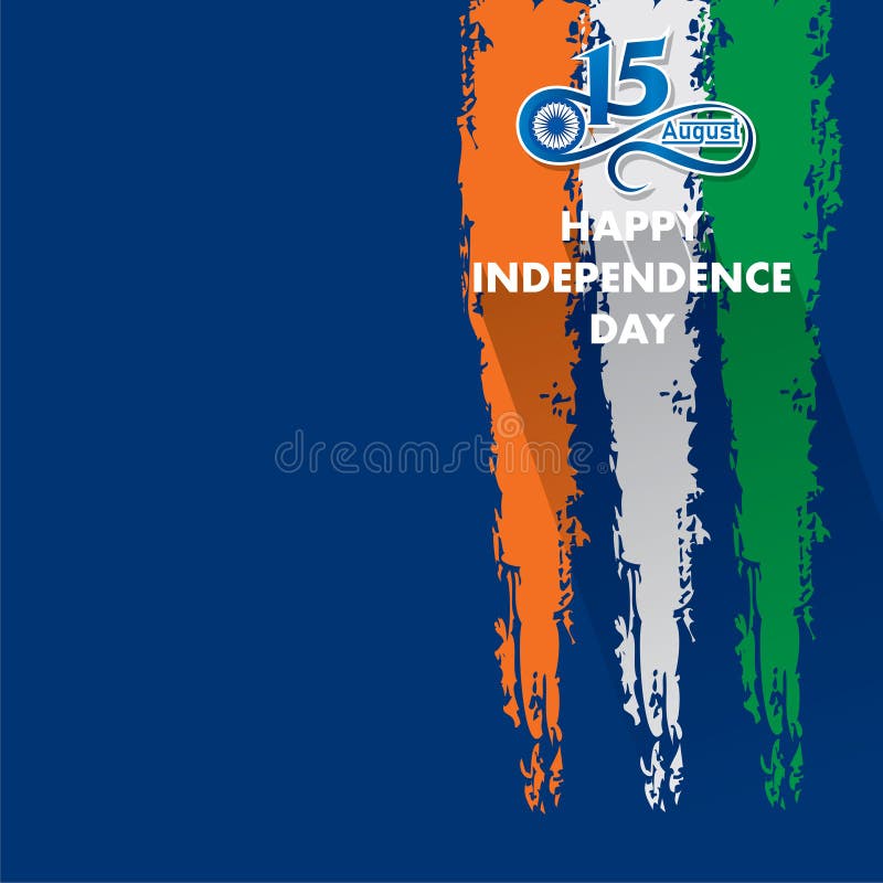 Happy Independence Day Design Stock Vector - Illustration of heritage ...