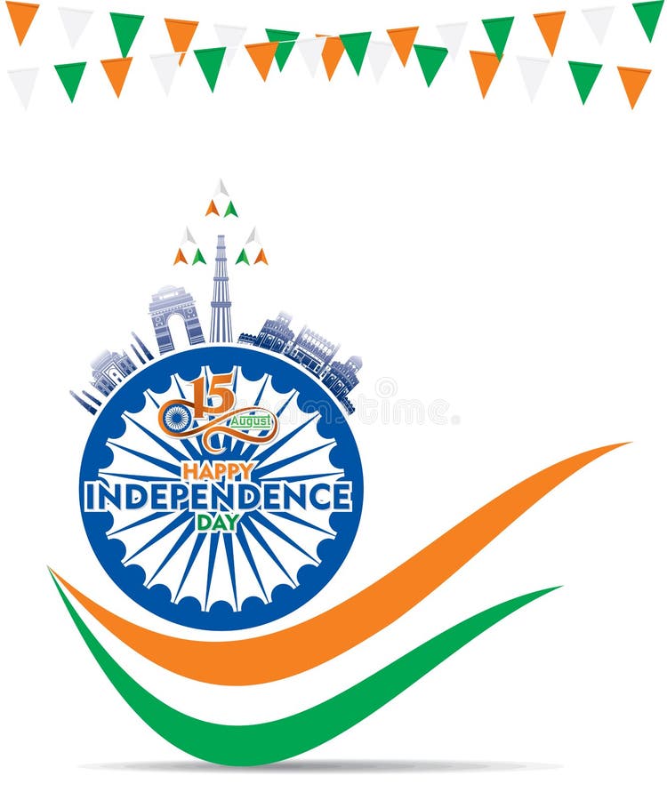 Happy Independence Day Design Stock Vector - Illustration of culture ...