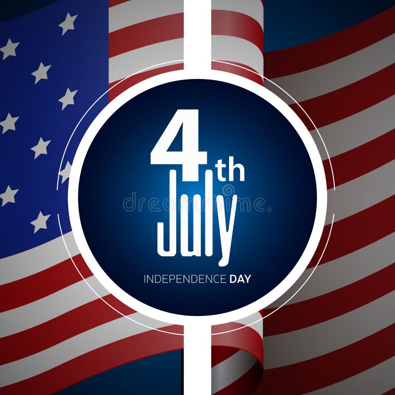 Happy independence day stock vector. Illustration of clip - 93508645