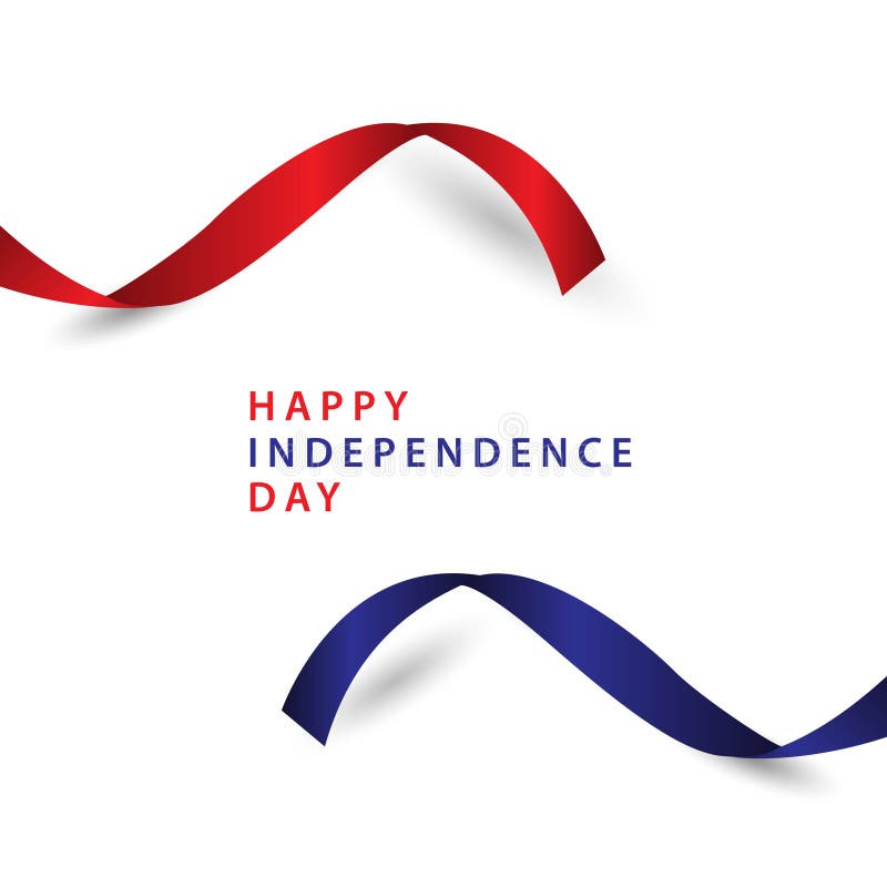 Happy Independence Day Vector Template Design Illustration Stock Vector ...