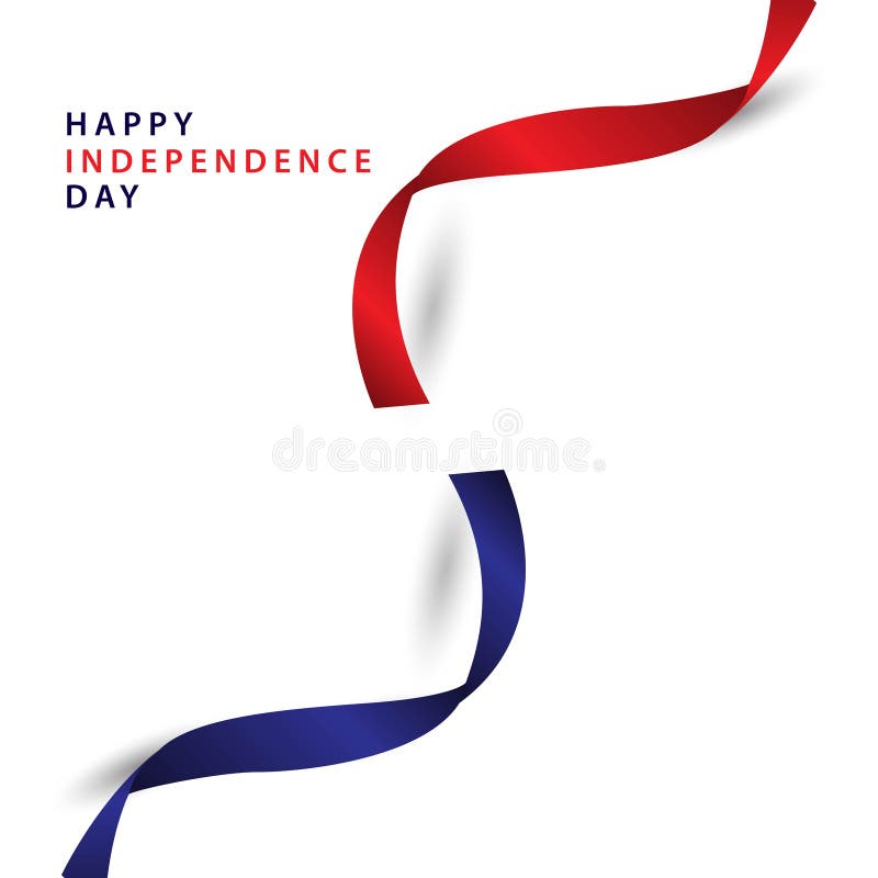 Happy Independence Day Vector Template Design Illustration Stock Vector ...