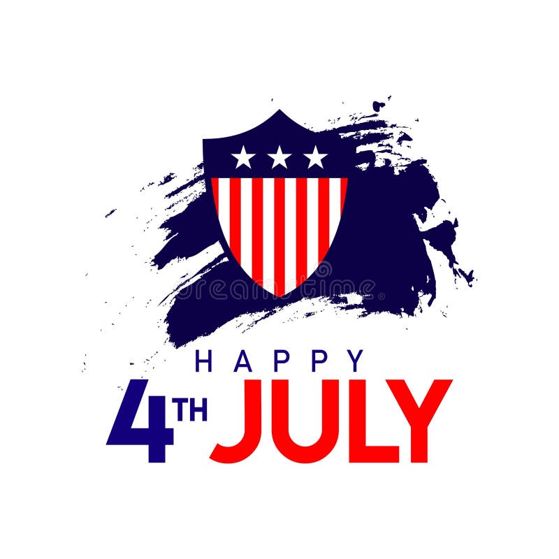 Happy Independent Day Logo Vector Template Design Illustration Stock ...